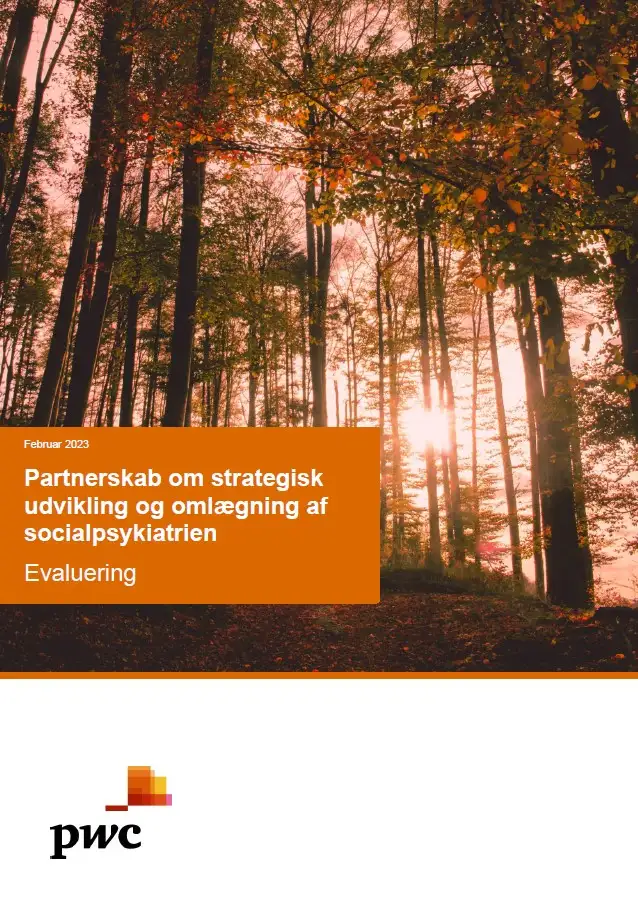 Partnerskab om strategisk udvikling og omlægning af socialpsykiatrien ...